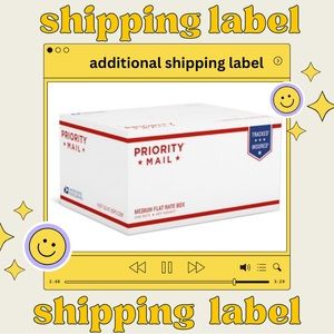 Other | Additional Shipping Label | Poshmark